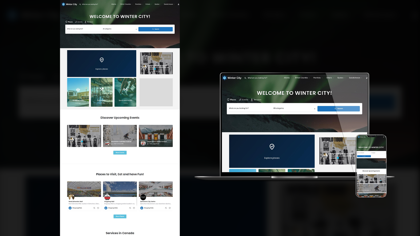 Business & Events Listing Directory - Michael Vicente